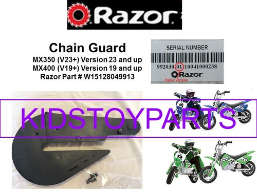 New OEM Chain Guard for Razor MX350 and MX400 Dirt Rocket Dirt Bike | eBay