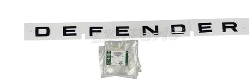 Land Rover Defender 2020-2022 Front Hood Lettering Gloss Black Genuine ...