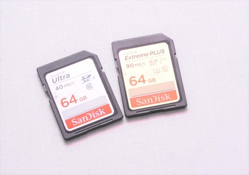 Lot of 2 SanDisk 64GB ULTRA Extreme SDXC SD Cards | eBay