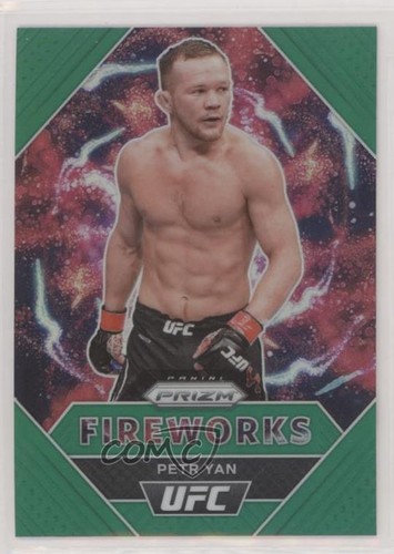 2021 Panini Prizm UFC Fireworks Green Prizm Petr Yan #3 | eBay