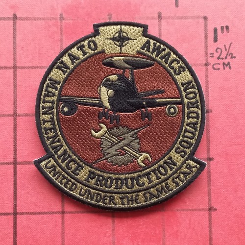 ORIGINAL PATCH AIR FORCE NATO E-3 AWACS GEILENKIRCHEN | eBay
