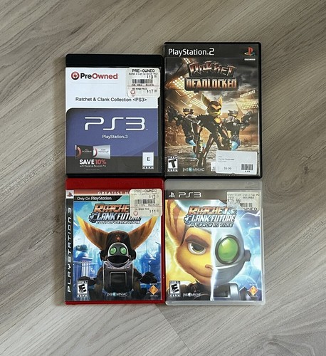 Ratchet & Clank PS3 & PS2 Games - Collection, Future Crack In Time ...