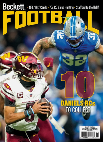 New September 2025 Beckett Football Card Price Guide Magazine W/ Jayden ...