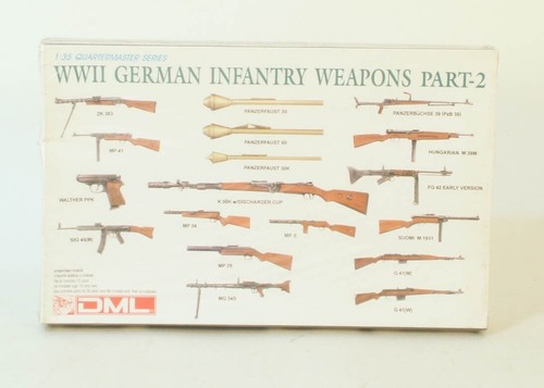 DML Model Kit WWII German Infantry Weapons Part 2 1/35 Scale | eBay