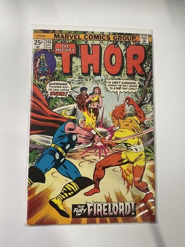 The Mighty Thor(vol. 1) #246 - Battle of Thor vs Firelord - Marvel Key ...