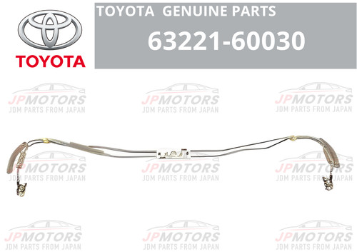 TOYOTA Genuine 63221-60030 Land Cruiser Slide Sunroof Cable Guide ...