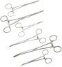 6-Piece Ultimate Hemostat Forceps Set for Hobby, Electronics, Fishing ...