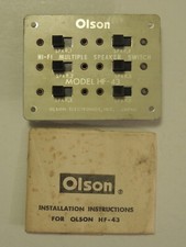 Olson Vintage Audio & Video Electronics for sale | eBay