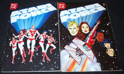 Atari Force #1 & 2 (Atari 2600) Comic Inserts Lot of 2 | eBay