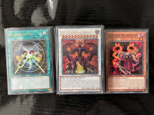 Yugioh Complete Hot Red Dragon Archfiend Deck! Red Lotus King Re **HOT ...