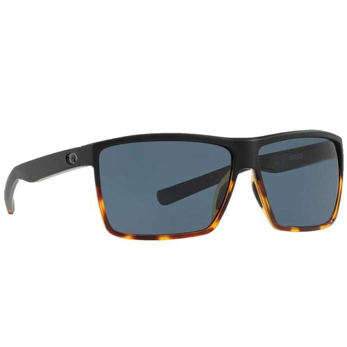 Costa Rincon Matte Black/Shiny Tortoise Frame w/Gray 580P Lens 06S9018 ...