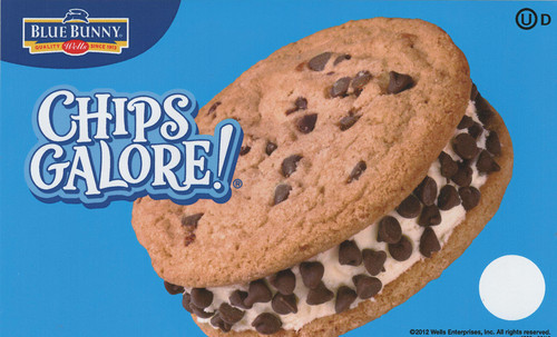 Chips Galore Sandwich Ice Cream Truck Sticker 8"x 5" | eBay