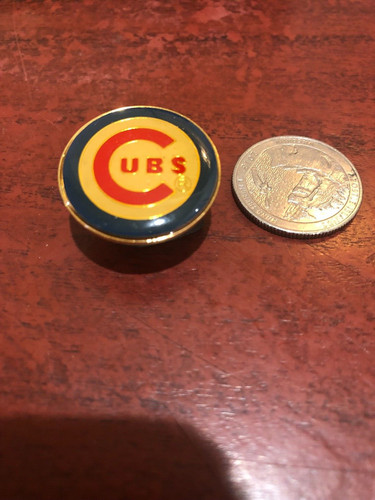 CHICAGO CUBS LOGO PIN, LARGE, LTD EDITION | eBay