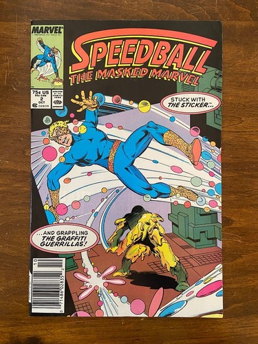 SPEEDBALL #2 (Marvel, 1988) VF Steve Ditko | eBay