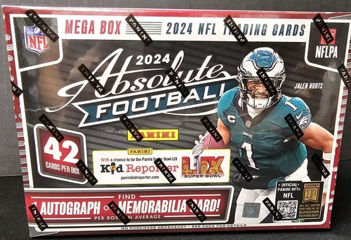 Panini NFL 2024 Absolute Football Mega Box Ships Sameday | eBay