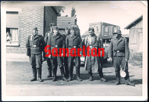 I7/13 WW2 ORIGINAL PHOTO GERMAN WEHRMACHT LW FIELD POLICE GENDARMERIE ...