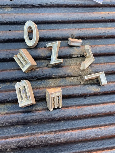 Tail Panel Emblems 1965 65 Pontiac Bonneville Letters 421 389 | eBay