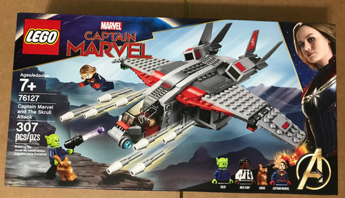 Lego 76127 Captain Marvel and The Skrull Attack Talos | eBay