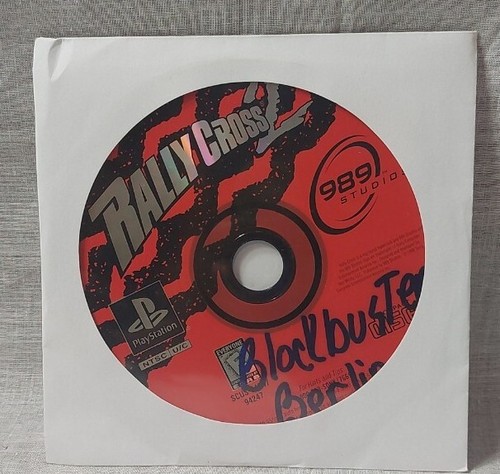 Rally Cross 2 (Sony PlayStation 1, 1998) PS1 Disc only Tested ...