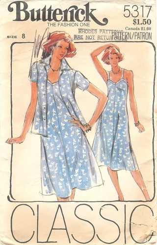 Vintage Butterick Sewing Pattern # 5317 Misses Dress and Jacket Size 8 ...
