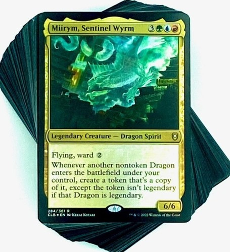 ***Custom Commander Deck*** Miirym, Sentinel Wyrm - Dragons - EDH MTG ...