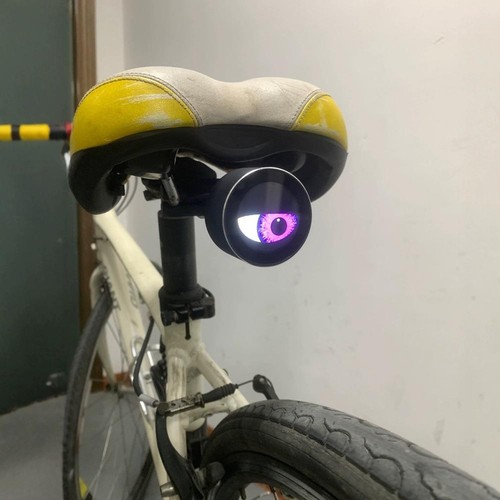 1pcs Smart Devil Eye Bicycle Tail Light Devil's Eyes Waterproof Lights ...