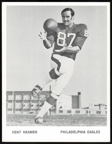 1972 Philadelphia Eagles Postcard (4-1/4" x 5-1/2") -JIM THROWER | eBay