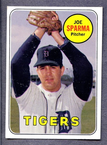 1969 Topps #488 Joe Sparma - Detroit Tigers Ex+ | eBay