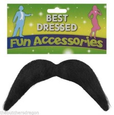 1980s Moustache Costume Wigs & Facial Hair for sale | eBay