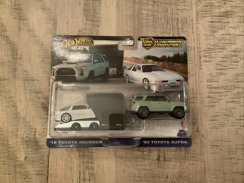 hot wheels team transport 4runner supra | eBay