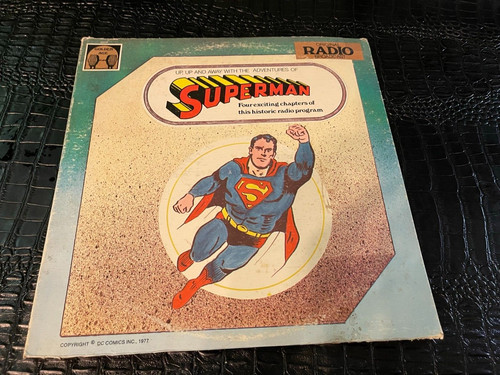 1977 SUPERMAN Adventures of LP Radio show vinyl record | eBay