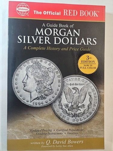 The Official Red Book Guide Book of Morgan Silver Dollars Paperback 3rd ...