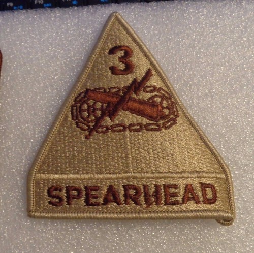 ARMY PATCH 3RD ARMOR DIVISION , DESERT,DCU,DBDU | eBay