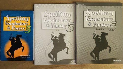 Abeka 5th grade Spelling | eBay