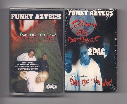 FUNKY AZTECS - Lot of 2 SEALED Cassettes: Day of the dead & Slipping ...