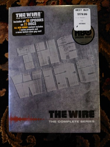 The Wire - Complete Series Season 1-5 (1 2 3 4 5) BRAND NEW 23-DISC DVD ...