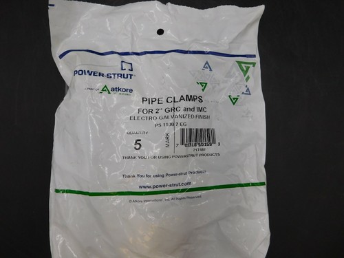 Power-Strut PS 1000 2 EG Strut Mount Clamp for 2" GRC & IMC - 2 in ...