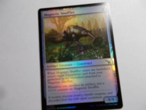 Magnetic Snuffler x1 FOIL MTG MAKM Colorless Uncommon Artifact Creature ...
