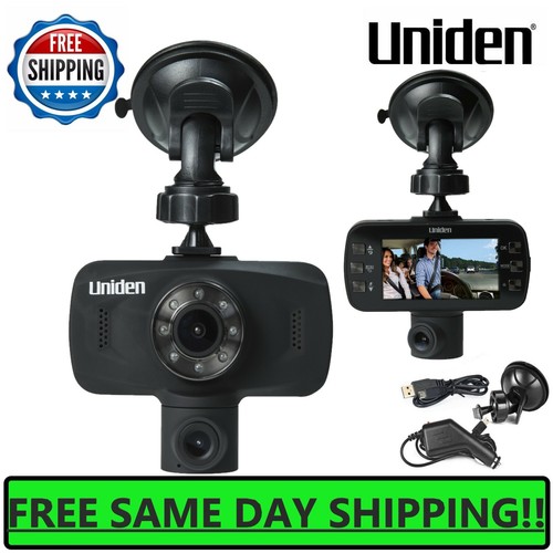 Uniden Dash Cam 1080P HD Dual Camera Front And Rear View Cars Mount ...