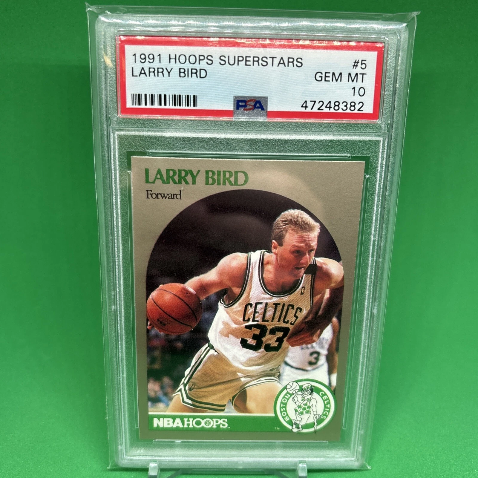 Larry Bird 1991 Hoops #5 100 Superstars Price Guide - Sports Card Investor