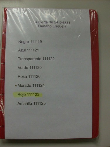 Arc Rollabind Red Plastic 5 X 8 Notebook Cover and Back | eBay