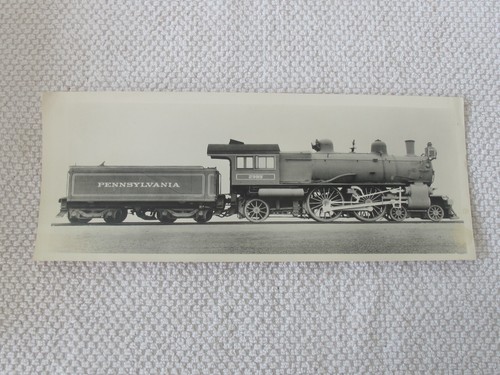Vintage Builder's Photo PRR Pennsylvania Railroad Steam Loco 2999 4-4-2 ...