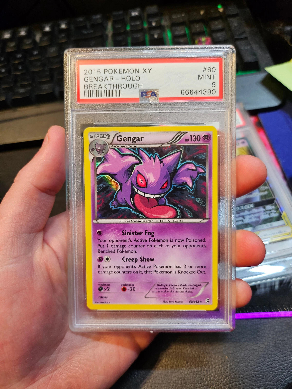 Gengar 2015 XY: BREAKthrough #060/162 Holo Price Guide - Sports Card ...