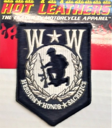 Heroism Honor Sacrifice Patriotic Military 2.5x3.5 Inch Motorcycle ...