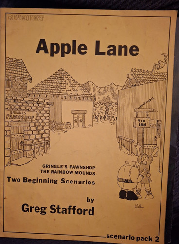Chaosium RuneQuest Apple Lane | eBay