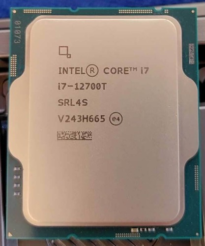 Intel Core i7-12700T (QS) 4.7GHz 12-core 20-thread LGA-1700 CPU processor | eBay