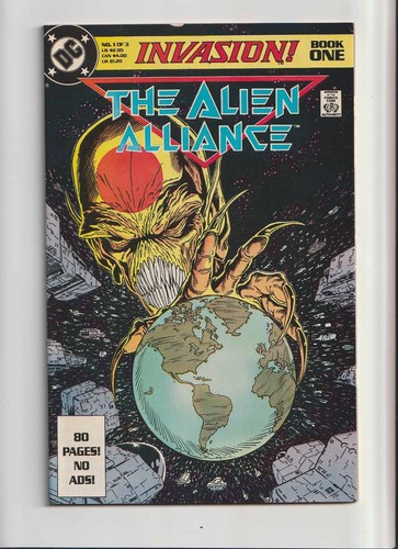 Invasion #1 (1988) 1st Appearance of The Blasters, Alien Alliance ...