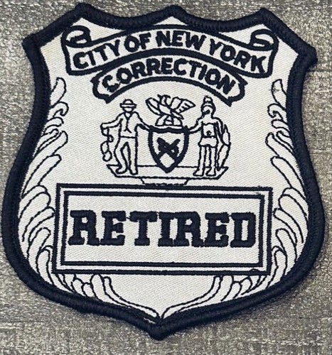 New York Department of Corrections RETIRED patch | eBay