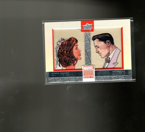 (2019) 2018 Upper Deck Marvel Annual DP7 Dual Patch card | eBay