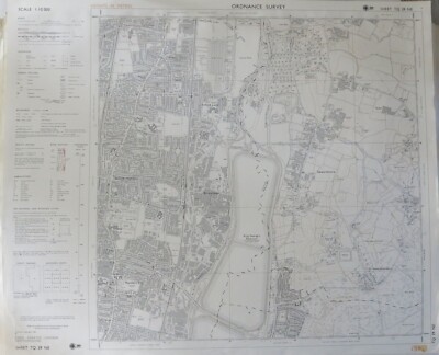 1980-1989 Date Range Antique Ordnance Survey Maps for sale | eBay